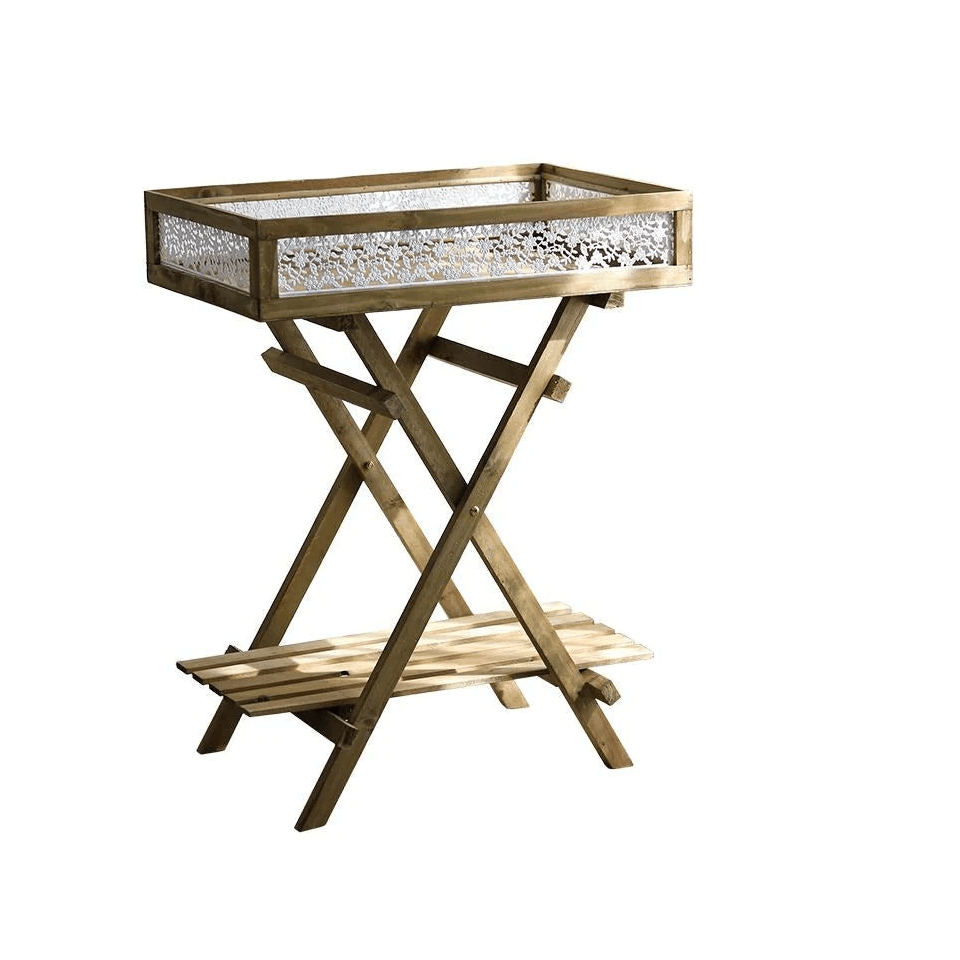 Herbert Foldable Double-Shelf Plant Stand | online furniture in Hong ...